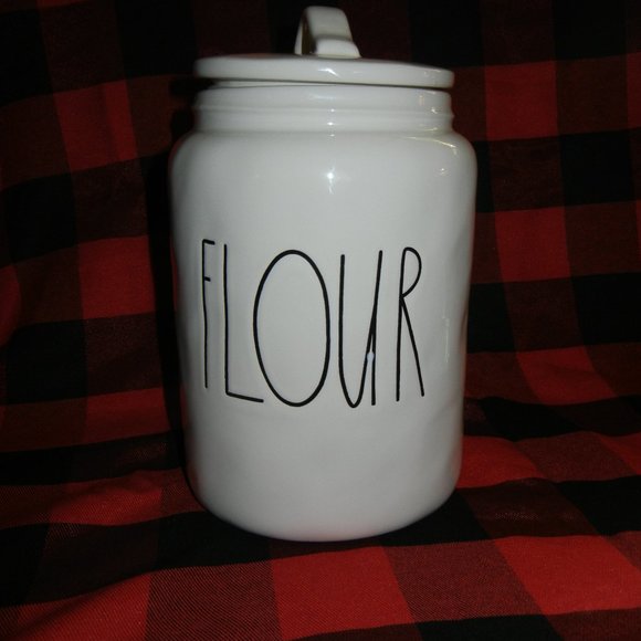 Rae Dunn | Kitchen | Very Rare Magenta St Rae Dunn Large Flour Canister ...